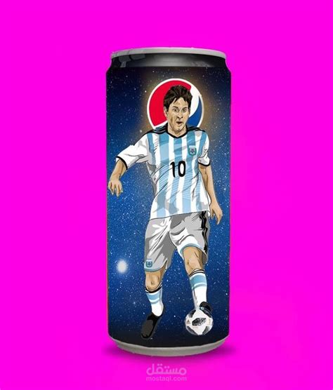 تصميم كان بيبسي بمناسبه كاس العالم مستقل