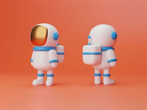 Spaceman Astronaut Low Poly Free 3d Model Cgtrader