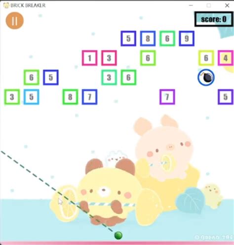 GitHub Hlunlun Brick Breaker A Simple Game Based On Javafx