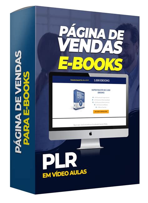 Curso PLR em Vídeo Páginas de Vendas para Ebooks E book PLR