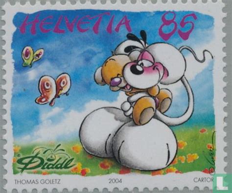 Personnage De Dessin Animé 85 2004 Suisse Lastdodo