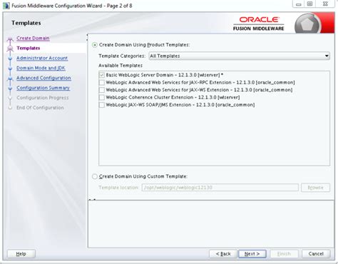Weblogic 12c Installation Implementation In Linux With Gui