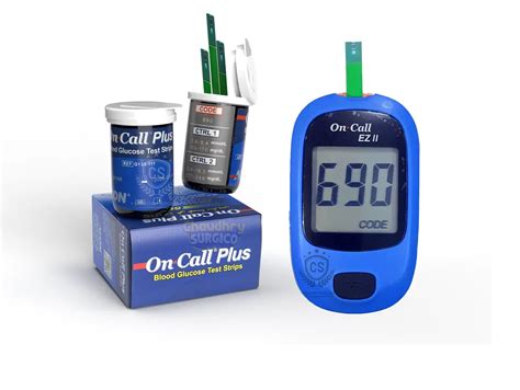 50 Strips Pack On Call Plus On Call Ez Ii Glucometer Code 690