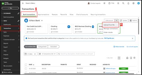 importing a gl file into quickbooks online
