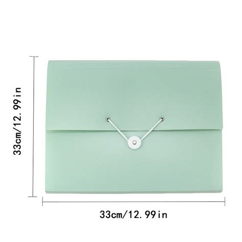 Larmly Accordion File Organizer 6 Pockets Versatile Document Organizer