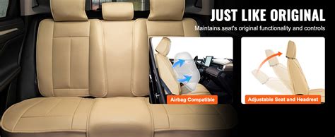Vevor Seat Covers Universal Car Seat Covers Full Set Seats Front And