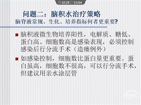 赵洪洋教授：脑积水手术——问题和处理选择 脑医汇
