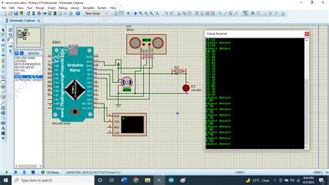 Control Servo Motor With Hc Sr04 Sensor In Arduino Electronics