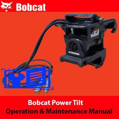 Bobcat Power Tilt Operation Maintenance Manual