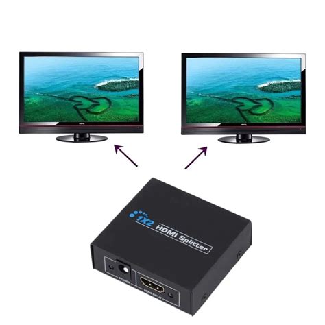 V14 4k2k Hdmi 1x2 Splitter Full Hd 3d Video Split 1 In 2 Out Port