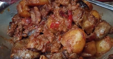 Resep Rendang Ati Ampela Kentang Oleh Key Novia Cookpad