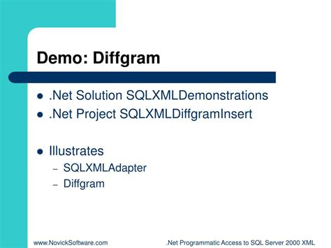 Ppt Net Programmatic Access To Sql Server 2000 Xml Powerpoint