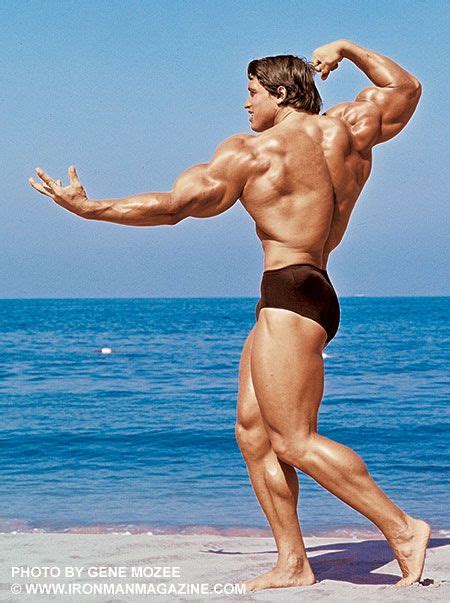Bodybuilding Legend Actor And Politician Arnold Schwarzenegger At The