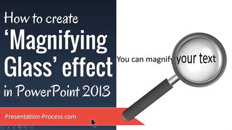 How To Create Magnifying Glass Effect In PowerPoint YouTube