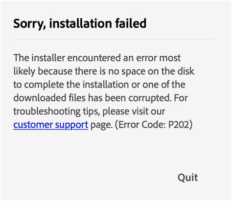 Solved Help Adobe Installation Error 202 Tried All Ot Adobe Product Community 9670824