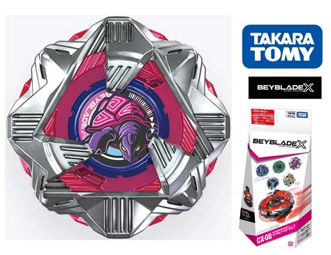 Takara Tomy Beyblade X Cx 08 05 Blackshell 7 70wb