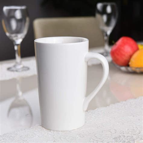 Personalised Ceramic Tall Coffee Mug Dongsheng