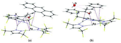 Xrd Structures Of Complexes E 1ag A And E 2ag B With Thermal