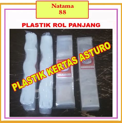 Plastik PP Roll Plastik Kertas Karton Asturo Lazada Indonesia