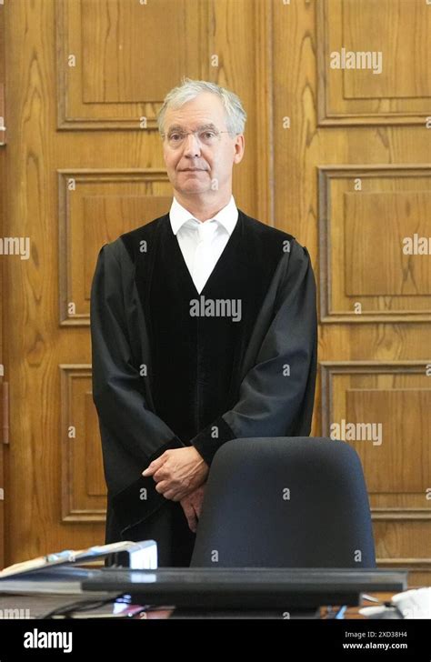 20 June 2024 Hamburg Georg Halbach Presiding Judge At The Regional