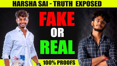 Complete Review On Harsha Sai Real Or Fake Harshasai Youtube