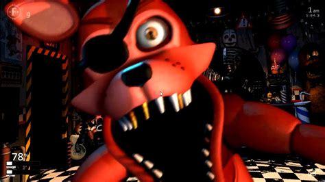 Rockstar Foxy Jumpscare Ultimate Custom Night Youtube