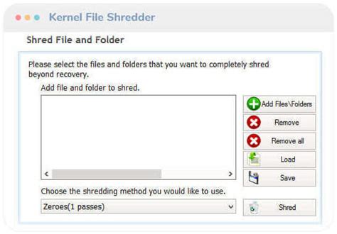 File Shredder Tool Delete Files Permanently Erase The Data Beyond Recovery