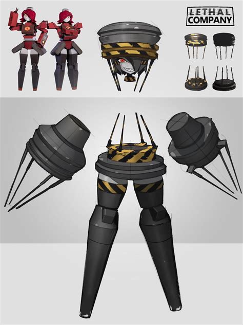 Lethal Company Teleporter Girl By Theamazingspino R Moemorphism