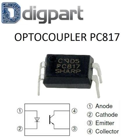 Pc817 Optocoupler Dip El817 Ps817c Fl817 817 Pc817 Opto Coupler Ic