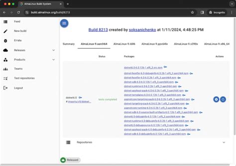 Almalinux Build System Admin Magazine