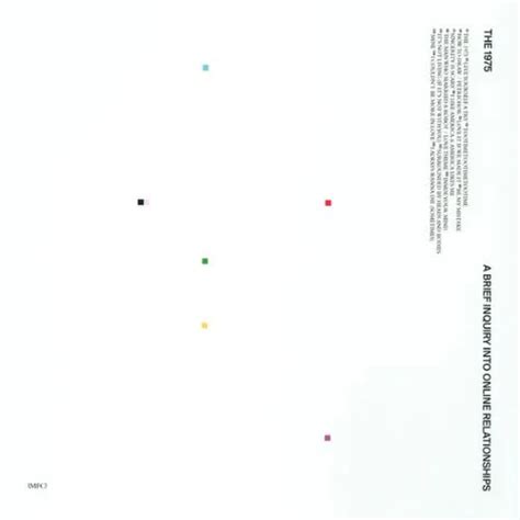 The 1975 Brief Inquiry Into Online Relationships Vinyl Available