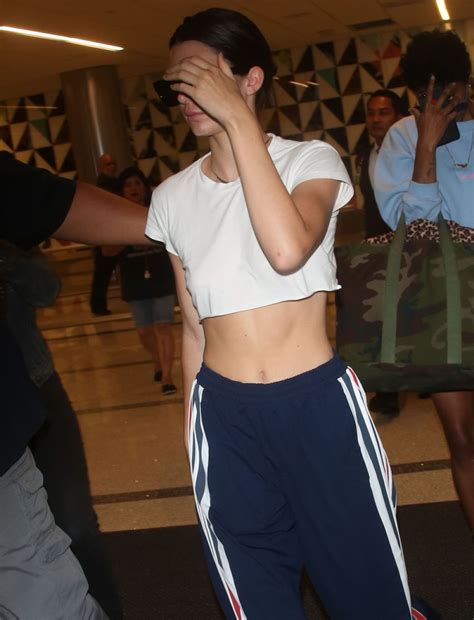 KENDALL JENNER Arrives At Los Angeles International Airport 07 13 2017 HawtCelebs