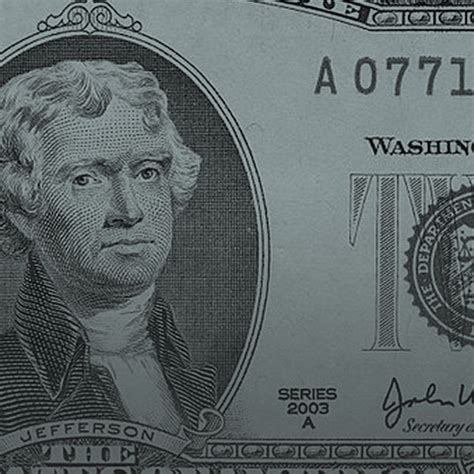 what does a fake 2 bill look like