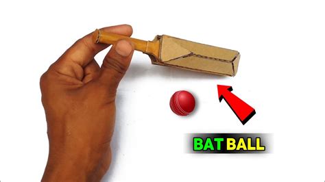 How To Make Cricket Bat At Home DIY Homemade Cricket Bat From