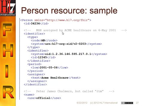 Introduction To Hl7 Fhir Pptx