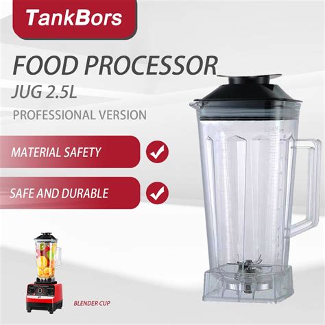 Tankbors Heavy Duty Best Quality Blender Food Processor Jug 25l Only
