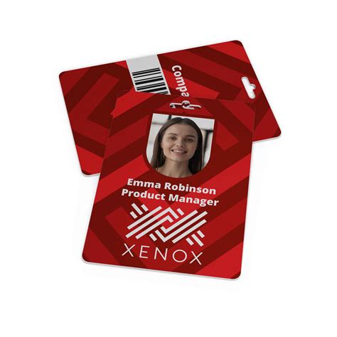 Badge Company Pass 54 X 85 Mm