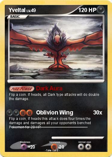 Pokémon Yveltal 456 456 Dark Aura My Pokemon Card