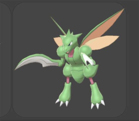 Shiny Scyther