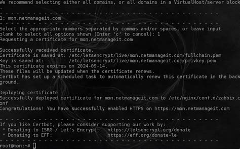 Zabbix 7 LTS Install And Setup With Nginx LetsEncrypt SSL On Ubuntu 24 04