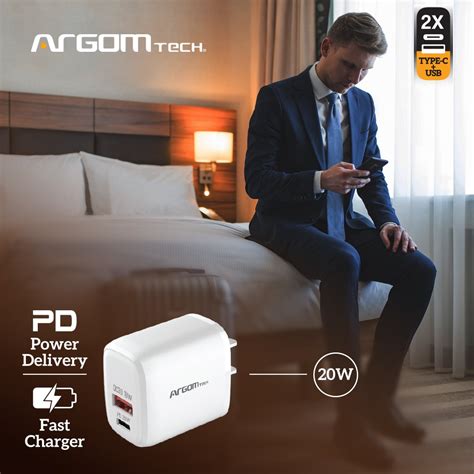W Pd Tipo C Cargador De Pared Usb Grupo Impohogar