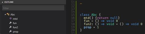 Better Understanding Of Class Properties In Outline View Issue Microsoft Vscode GitHub