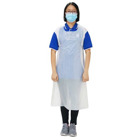 Disposable Polythene Apron Respack Medicare Sdn Bhd