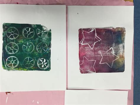 The Way Cool Donald Art Room 1st Grade Printmaking Its How We Roll