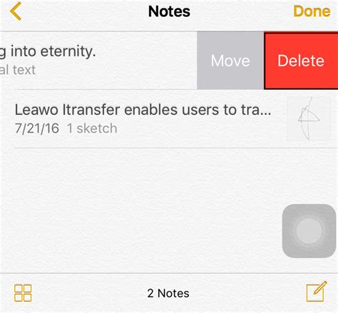 How To Delete Notes On Iphone Leawo Tutorial Center