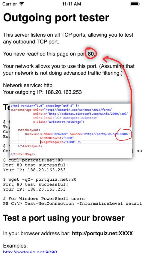 Xamarin Forms WebView Ignores Port Issue 3213 Xamarin Xamarin