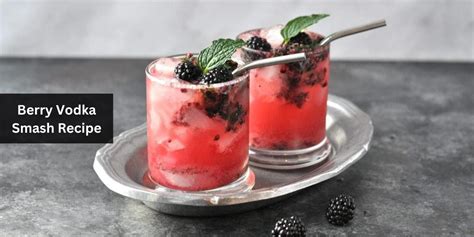 Berry Vodka Smash Recipe Cool Astro