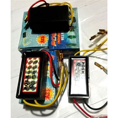 POSH - Relay HORN Interrupter MOTORCYCLE Module Sound Break-UP Also for RAPID BackFIRE | Lazada PH