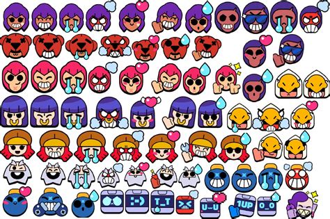 All Common Brawlers Pins Rbrawlstars