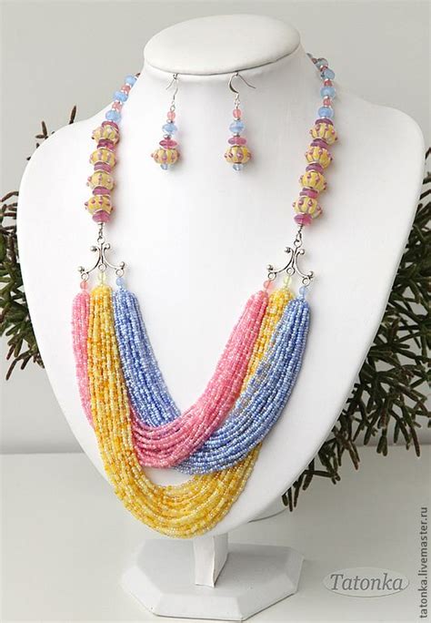 Гарнитур Солнечный город массивное колье и серьги в интернет магазине